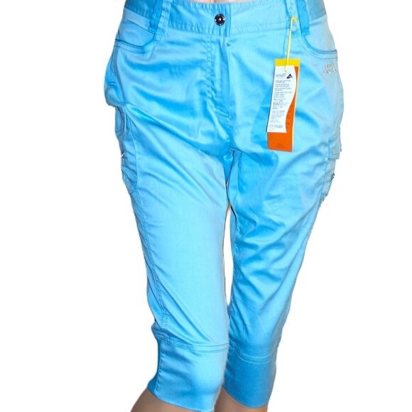 Louis Castel | Pants & Jumpsuits | Louis Castel Blue Golf Capri Pants ...